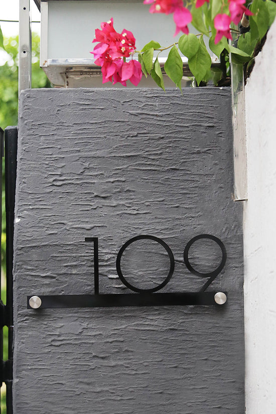 Custom House Name Plates and Signs - Acrylic, Metal, Stainless Steel ...